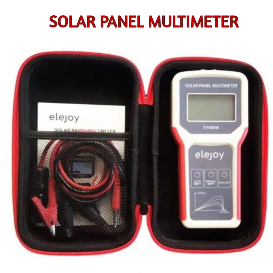 Jual SOLAR PANEL MULTIMETER ELEJOY EY800W MULTITESTER DIGITAL PANEL ...