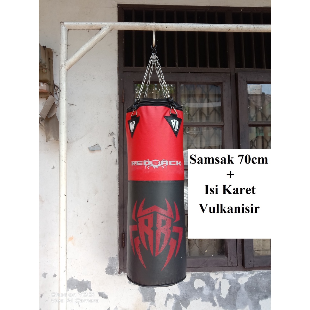 Jual Samsak Plus isi Karet Redback 70cm - Sansak Tinju MMA Muaythai ...