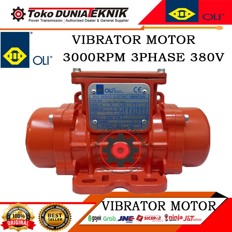 Jual MVE 100/3N 100WATT 3000RPM 3PHASE OLI VIBRATOR MOTOR | Shopee Indonesia