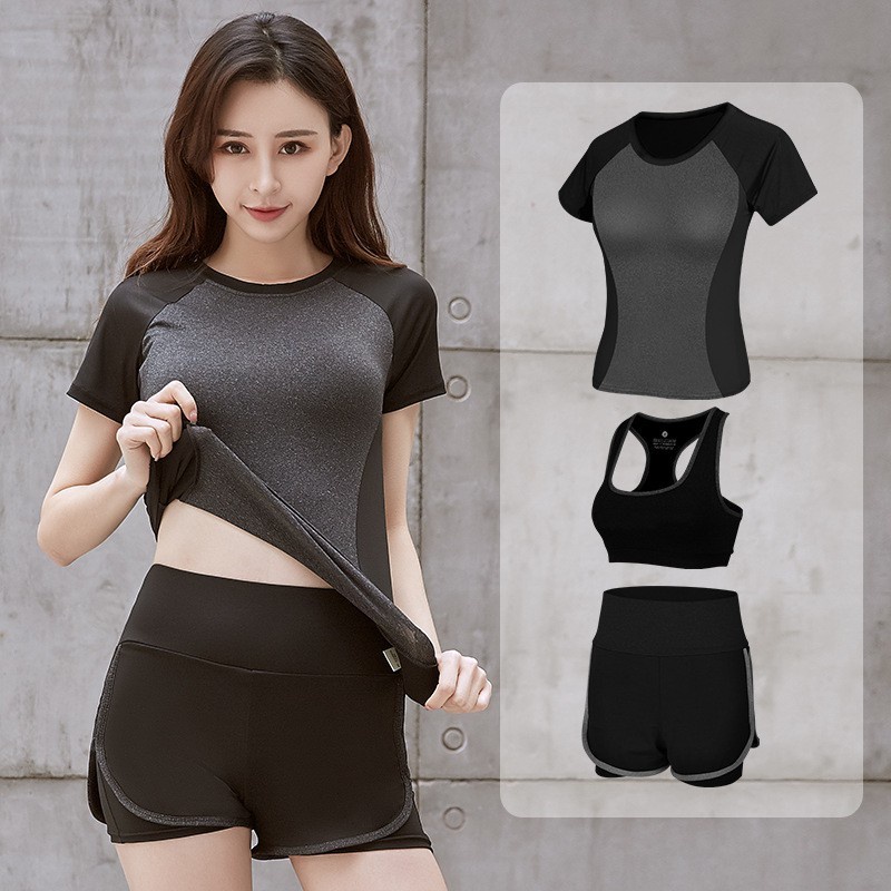 Jual Setelan Baju Olahraga 3 Set Import Wanita Original Jumbo Big Size ...