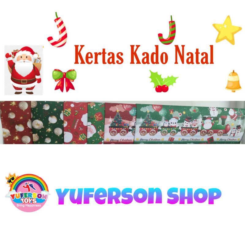 Jual Kertas Kado Christmas/ Natal | Shopee Indonesia