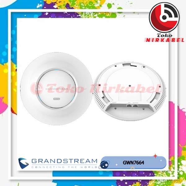 Jual Grandstream GWN7664 | Wi-Fi 6 Indoor AP Bukan Ruijie RAP-2260E ...