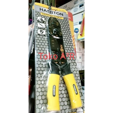 Jual Tang Crimping Skun Kupas Kabel merek haston prohex art real foto ...