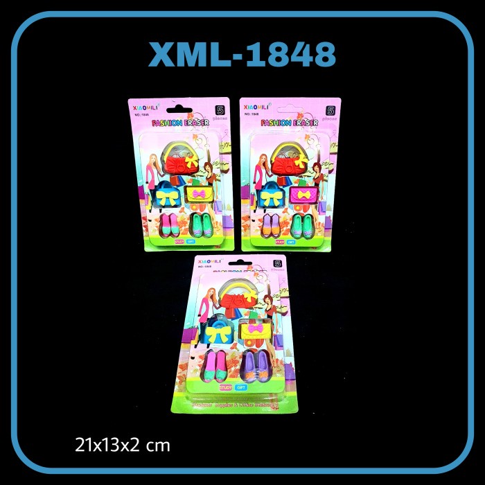 Jual PRO Penghapus Set XML Fancy / Penghapus Pensil / Eraser - XML-1848 ... Jual PRO Penghapus Set XML Fancy / Penghapus Pensil / Eraser - XML-1848 ...