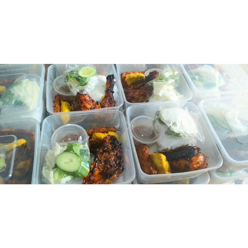 Jual paket nasi box ayam bakar ayam goreng murah enak | Shopee Indonesia