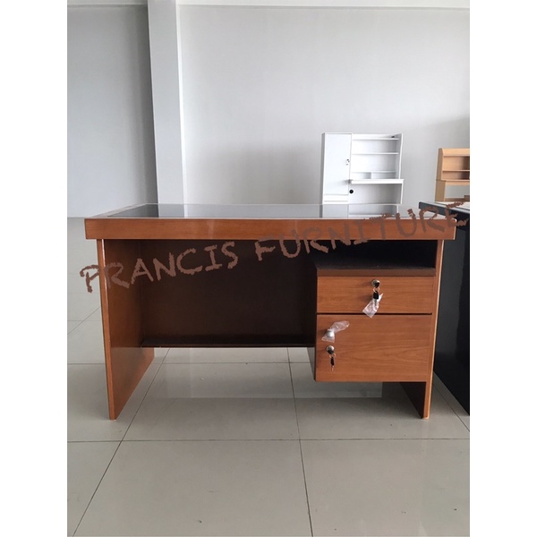Jual MEJA KANTOR 1/2 BIRO MEJA KANTOR MINIMALIS MODERN MEJA KANTOR KACA ...
