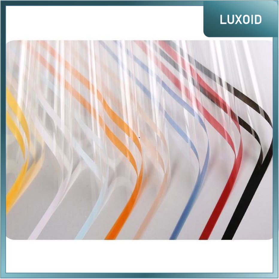 Jual LUXOID - FL6 OPP 5Lembar-Kertas Bunga Buket Transparan List WARNA ...