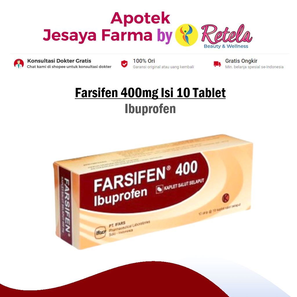 Jual FARSIFEN 400MG KAP 100`S | Shopee Indonesia