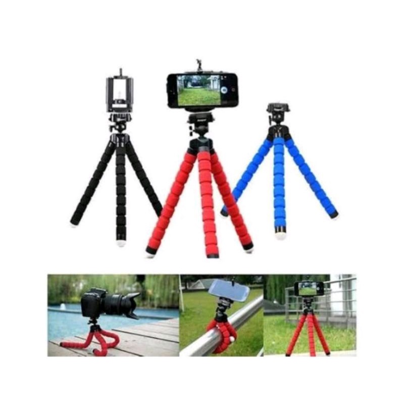 Jual MINI TRIPOD SPIDER FLEXIBLE TRIPOD HP ATAU CAMERA TRIPOD MINI ...
