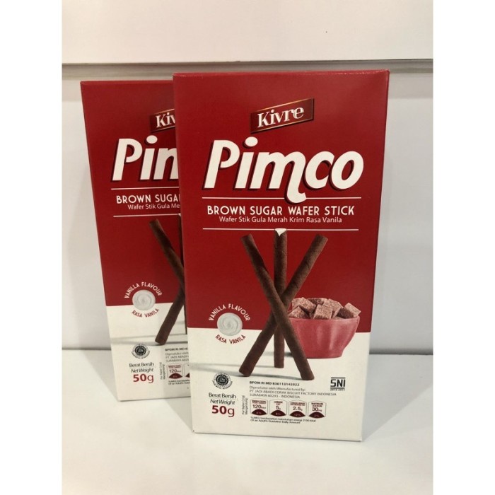 Jual Pimco Wafer Stick Brown Sugar 50 gr | Shopee Indonesia