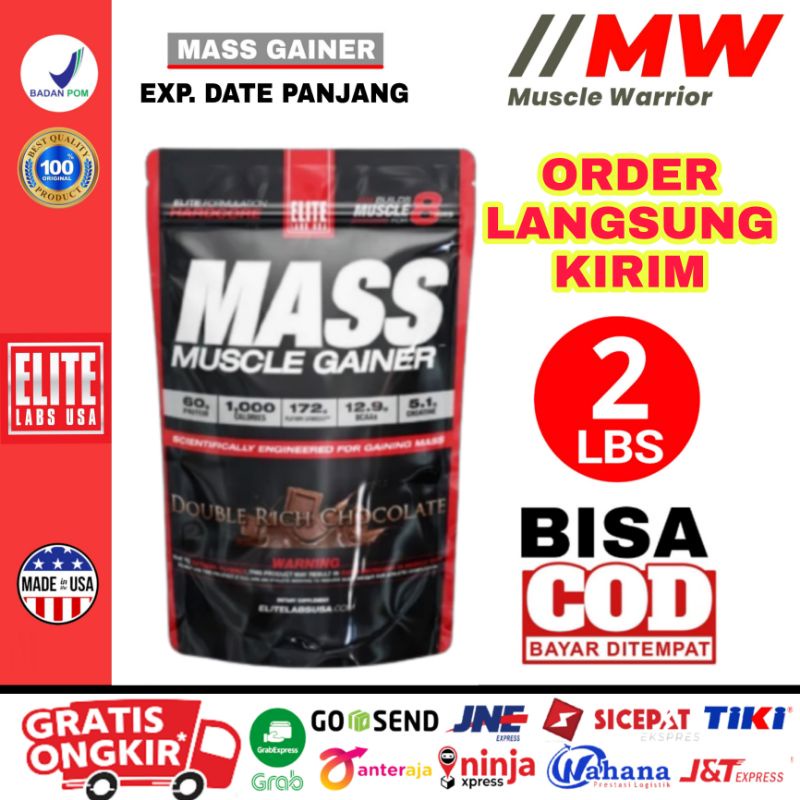 Jual Elitelabs Mass Muscle Gainer 2 Lbs Elite Labs Gainer 2 Lb Elitelabs Mass Gainer 2lbs Elite