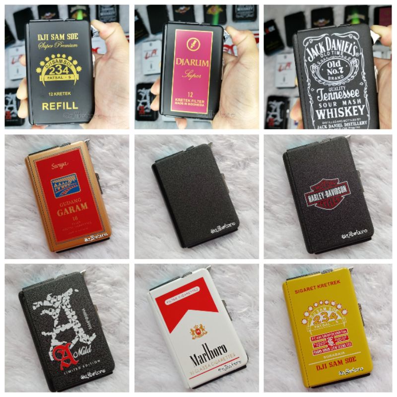 Jual Tempat Rokok Plus Korek Unik Kotak Roko Korek Murah | Shopee Indonesia