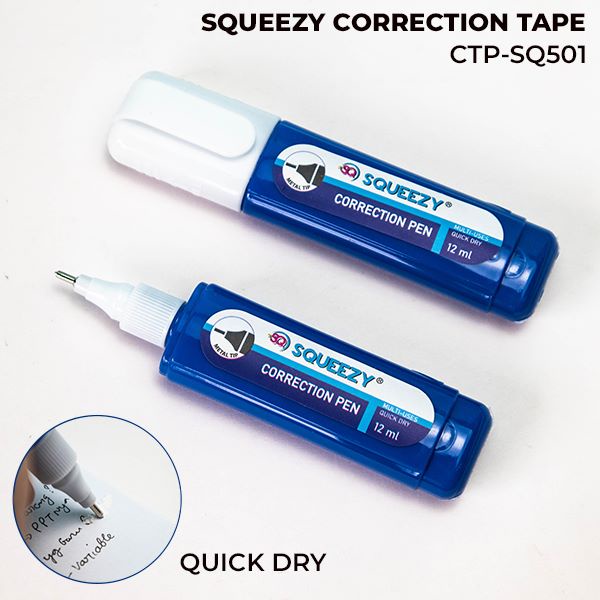 Jual Correction Pen / tipex cair Squeezy CTP SQ-501 | Shopee Indonesia