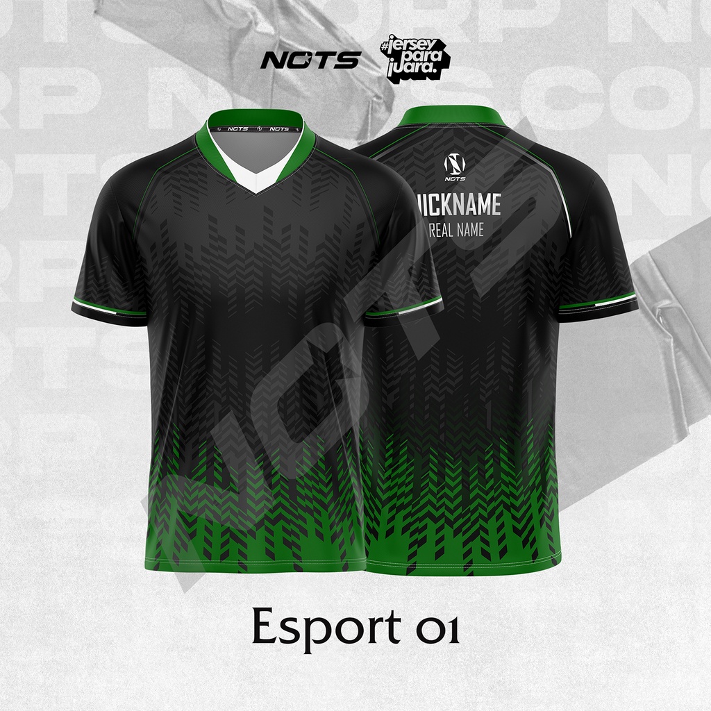 Jual JERSEY KAOS GAMING PRIA WANITA FULL PRINTING BEBAS CUSTOM BISA ...
