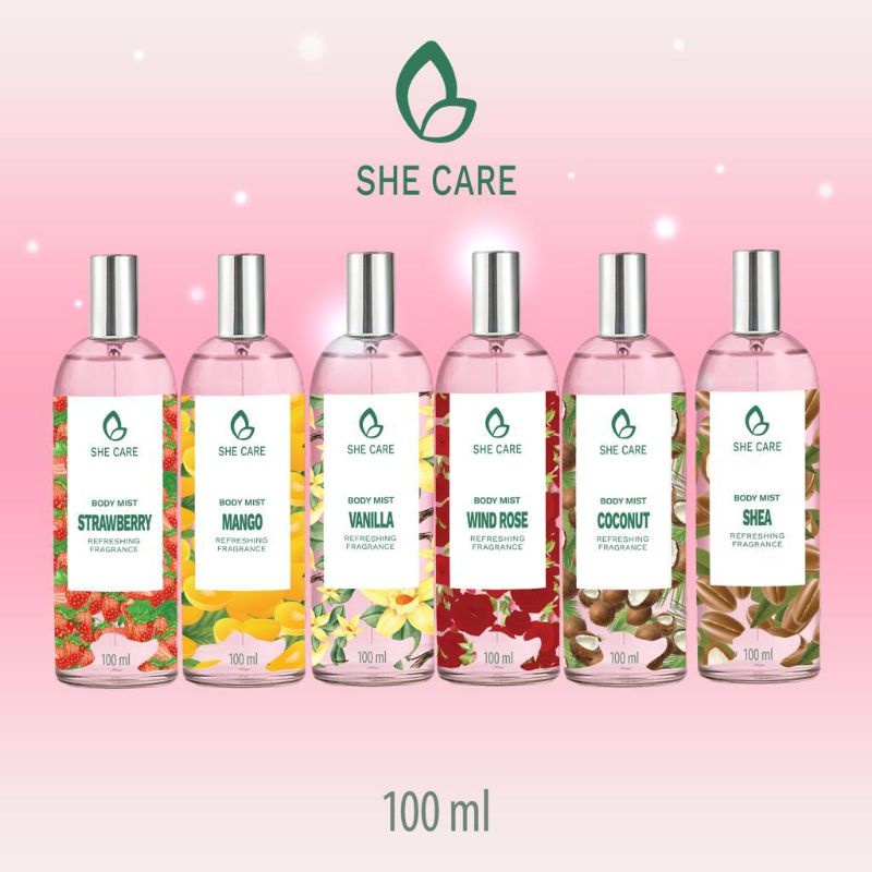 Jual NEW! Body Mist SHE CARE 100ml Premium Perfumes | Shopee Indonesia