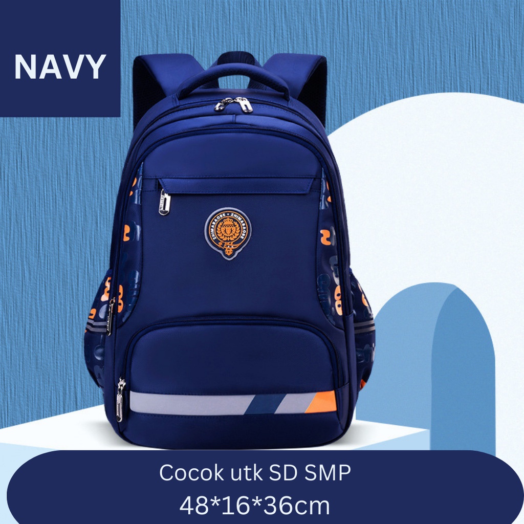 Jual Tas Sekolah Import / Tas Sekolah Anti Air / Tas Sekolah Anak Laki laki Anak Cowok | Shopee ...