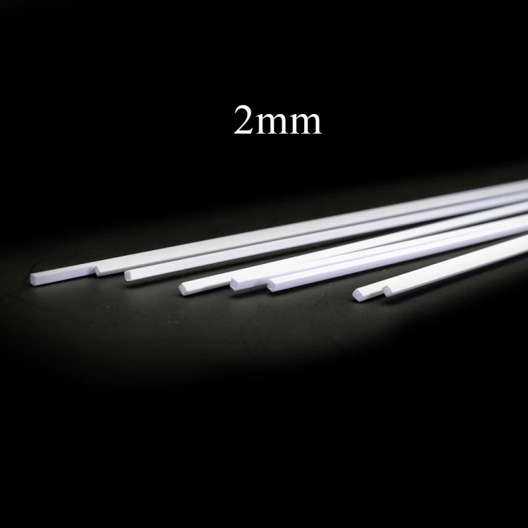 Jual ABS Square Tube 2MM / Stick Plastik Kotak 2MM, Panjang 50CM ...