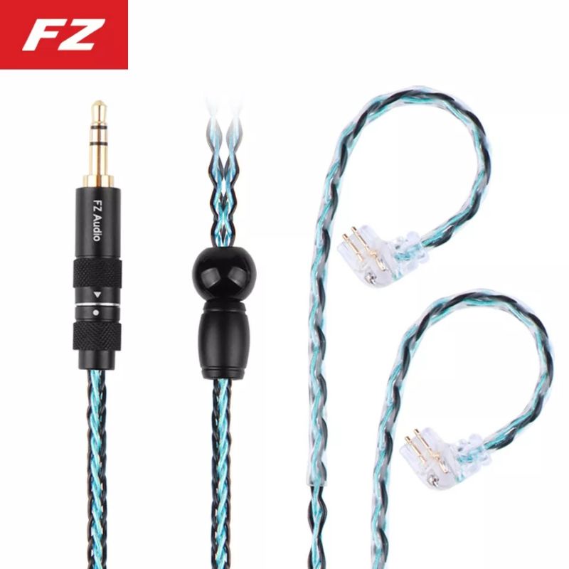 Jual TRN FZ F2 Pro Modular Earphone Cable 2pin/QDC/MMCX 3.5mm Alternate TRN TN 8 | Shopee Indonesia