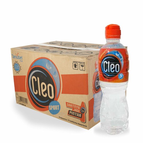 Jual Cleo 550 Ml - Air Mineral Cleo 600 ml 1 Dus isi 24 Botol | Shopee Indonesia