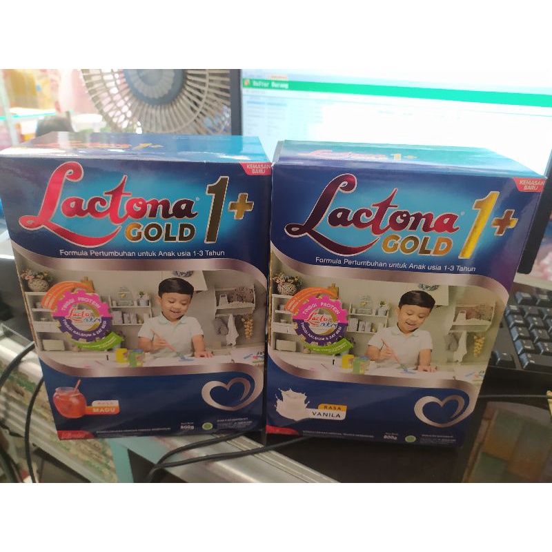 Jual Lactona gold 1+ 800 Madu & Vanila | Shopee Indonesia