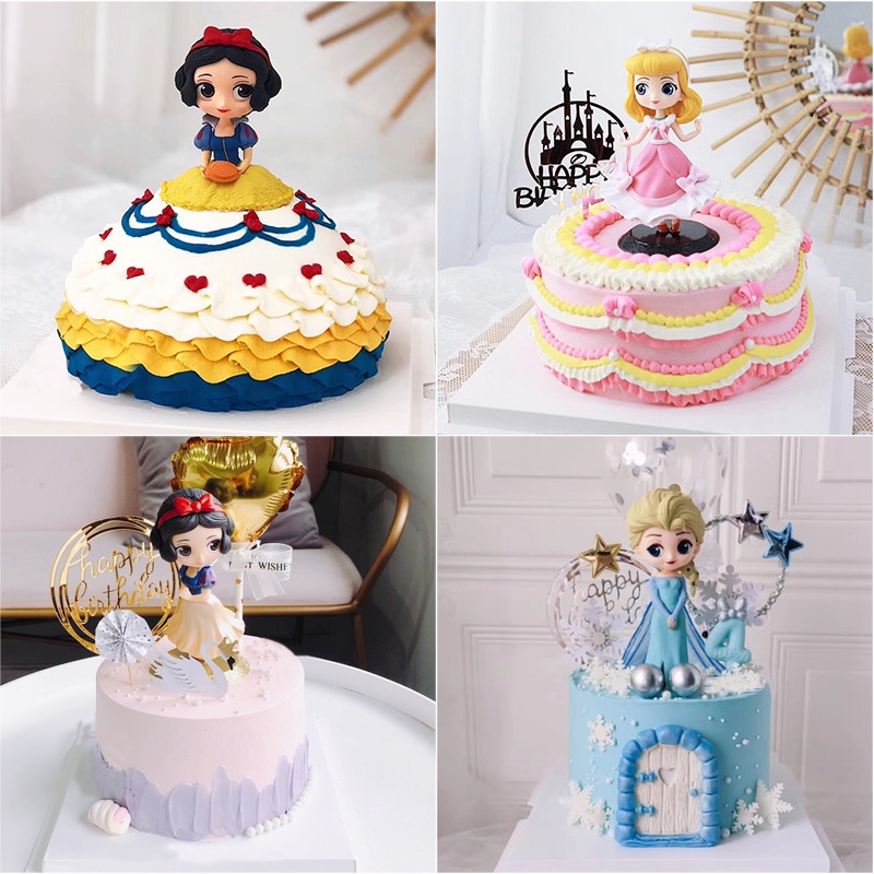 Jual DEKORASI KUE ULANG TAHUN BONEKA PRINCESS / TOPPER KUE MAINAN ...