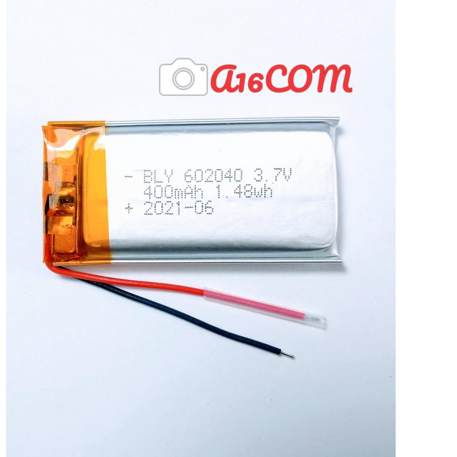 Jual Baterai lithium polimer 400mah 602040 - 40X20mm | Shopee Indonesia