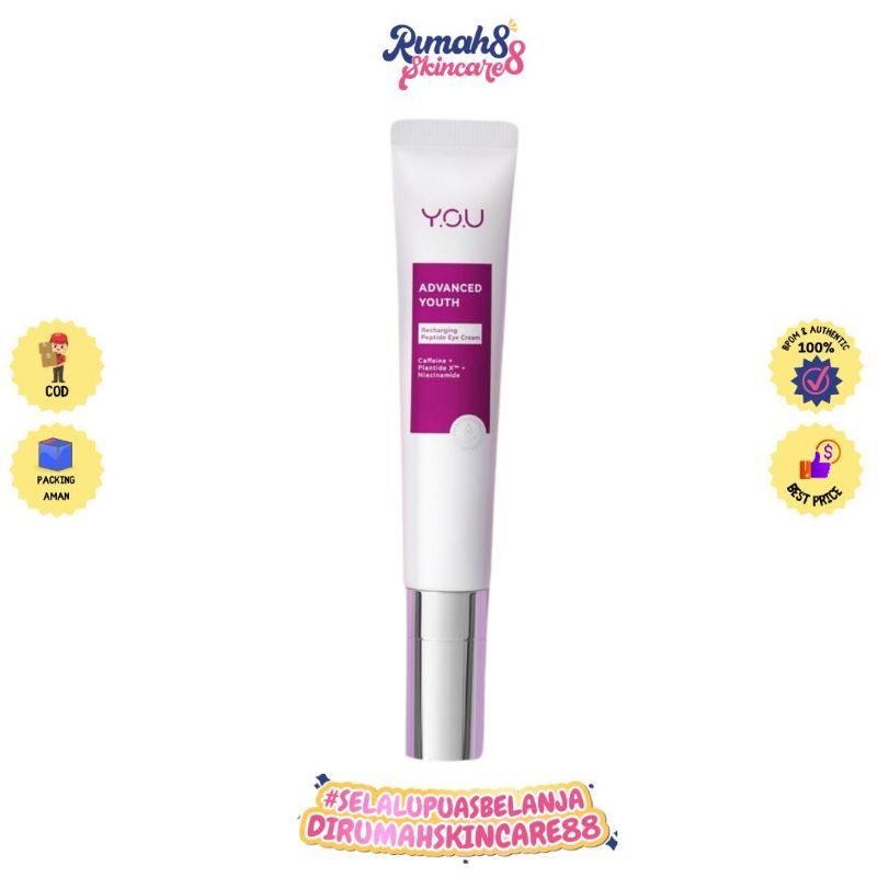 Jual YOU Advanced Youth Recharging Peptide Eye Cream With Ceramic ...