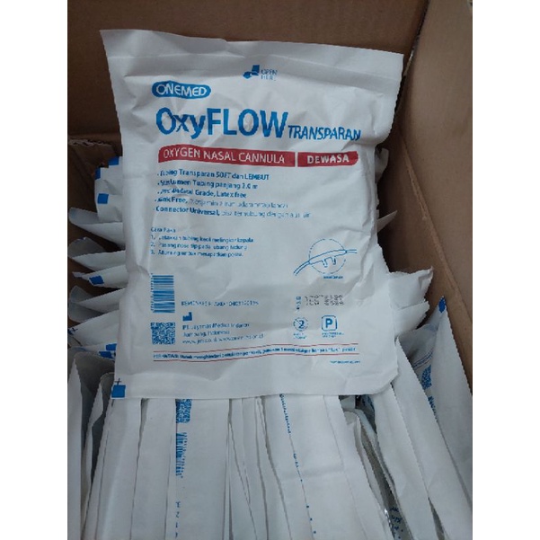 Jual OXYFLOW DEWASA TRANSPARAN/SELANG OKSIGEN DEWASA OXYFLOW | Shopee ...