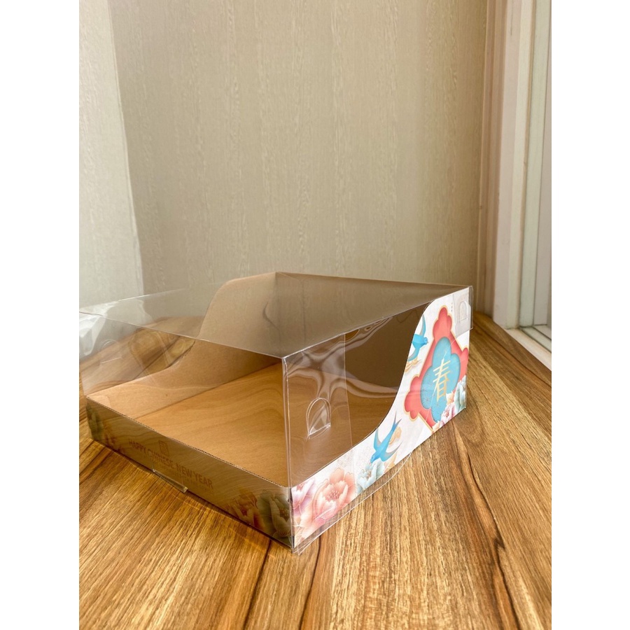 Jual MING - Dus Box Packaging Kotak CNY kue Puding Window imlek ...