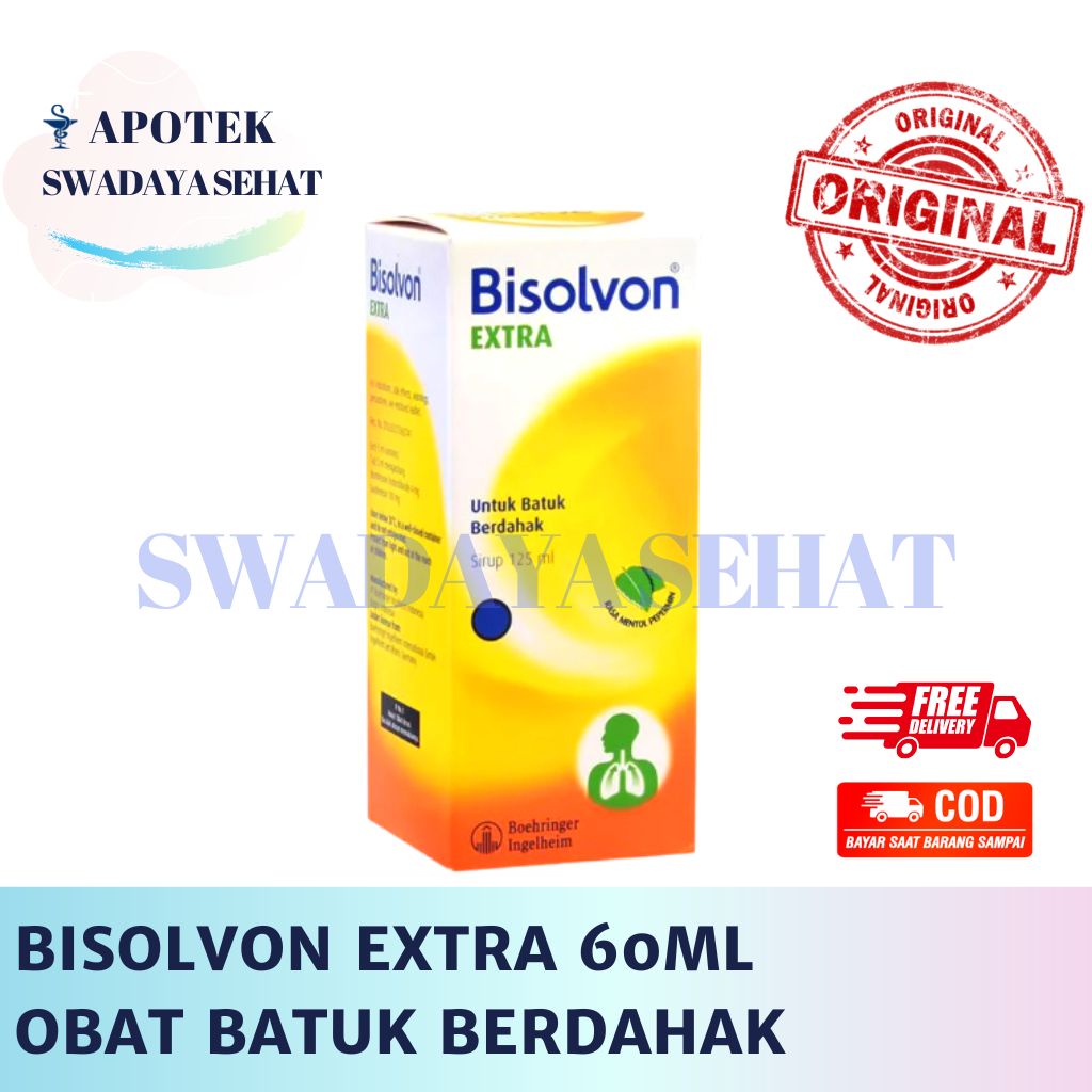 Jual BISOLVON SOLUTION LARUTAN 50ML - KIDS SYRUP 60 ML - EXTRA 60ML ...