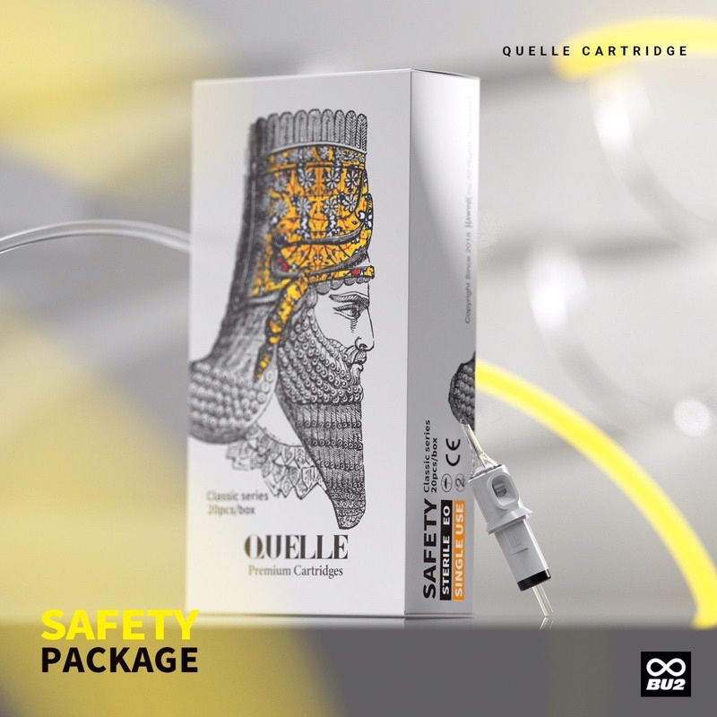 Jual RS5 Quelle Premium Cartridges Tattoo 1 Box - 5RS Jarum Tattoo ...