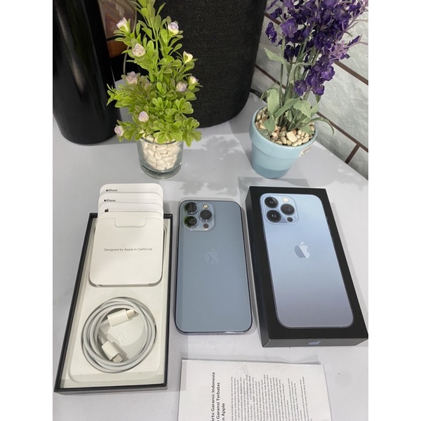 Jual iPhone 13 ProMax 256GB second iBox | Shopee Indonesia