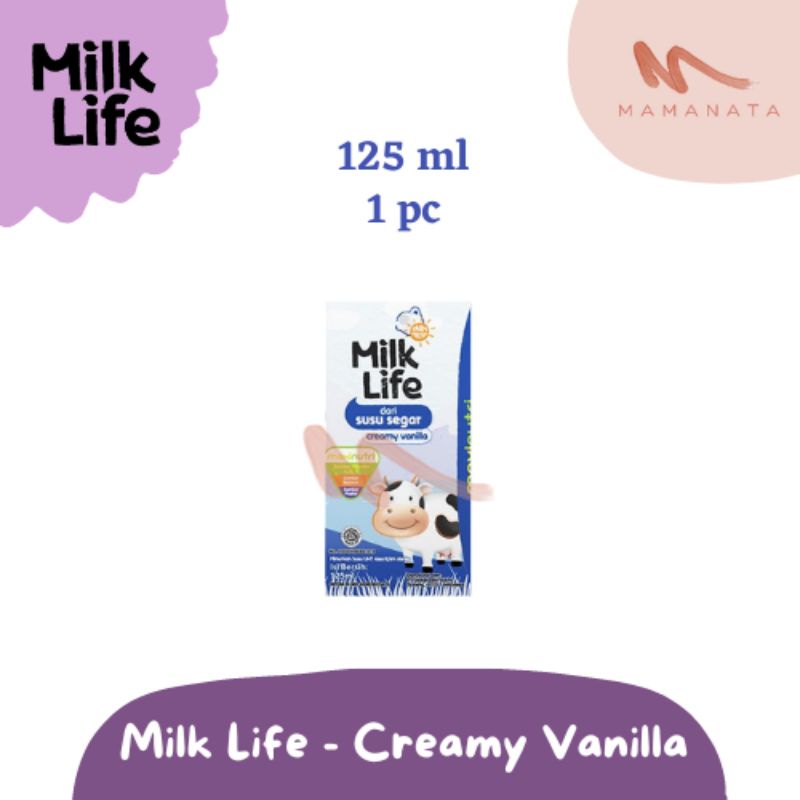 Jual Susu UHT Milk Life 115 ml | Shopee Indonesia