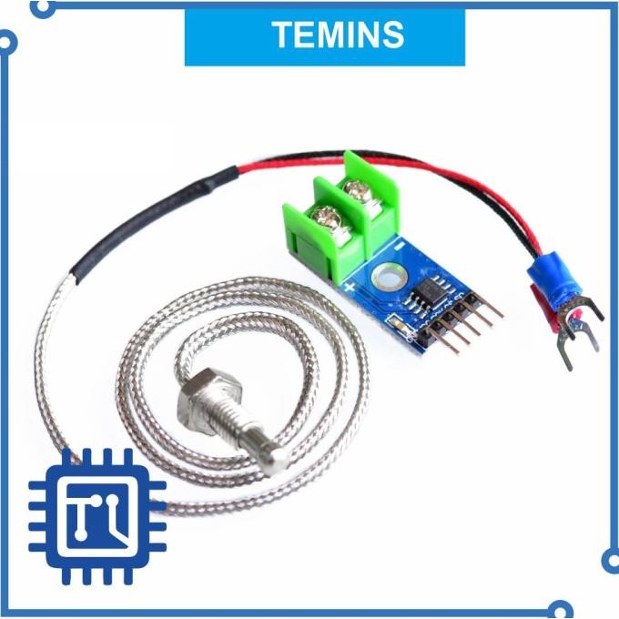 Jual Sensor Suhu Thermocouple type E dan Modul MAX6675 | Shopee Indonesia
