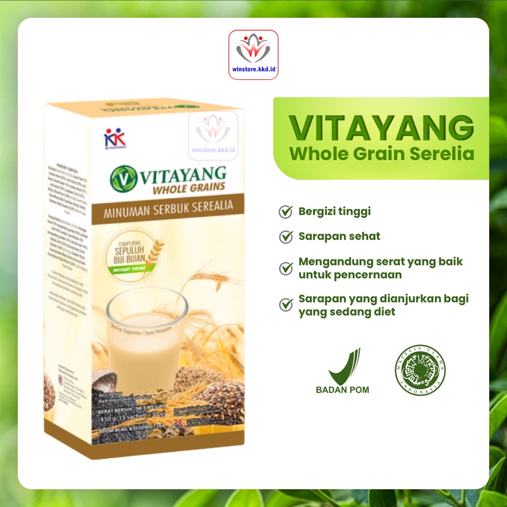 Jual Minuman Diet Vitayang Whole Grain Serelia Oat Drink Sereal ...