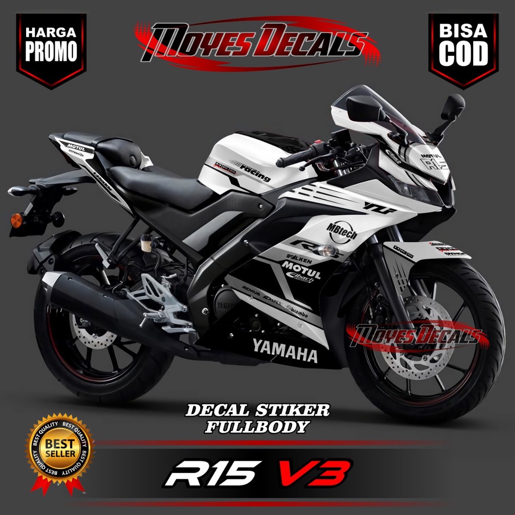 Jual COD - Decal R15 V3 Fullbody Deal Stiker Variasi R15 V3 Full Body ...