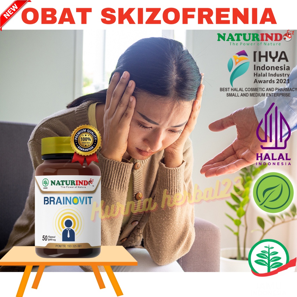 Jual Obat Skizofrenia Otak Paranoid Depressi Stress Anxiety Gangguan ...