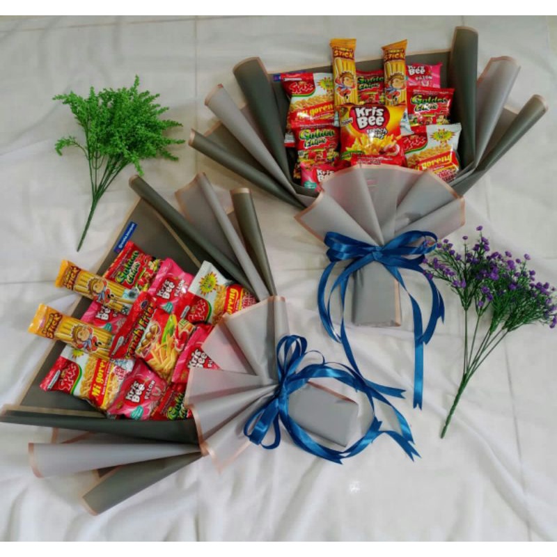 Jual Snack Bouquet Medium || Snack Bouquet | Shopee Indonesia