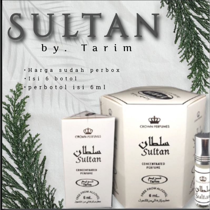 Jual SULTAN BY TARIM PARFUM ISI 6 BOTOL | Shopee Indonesia