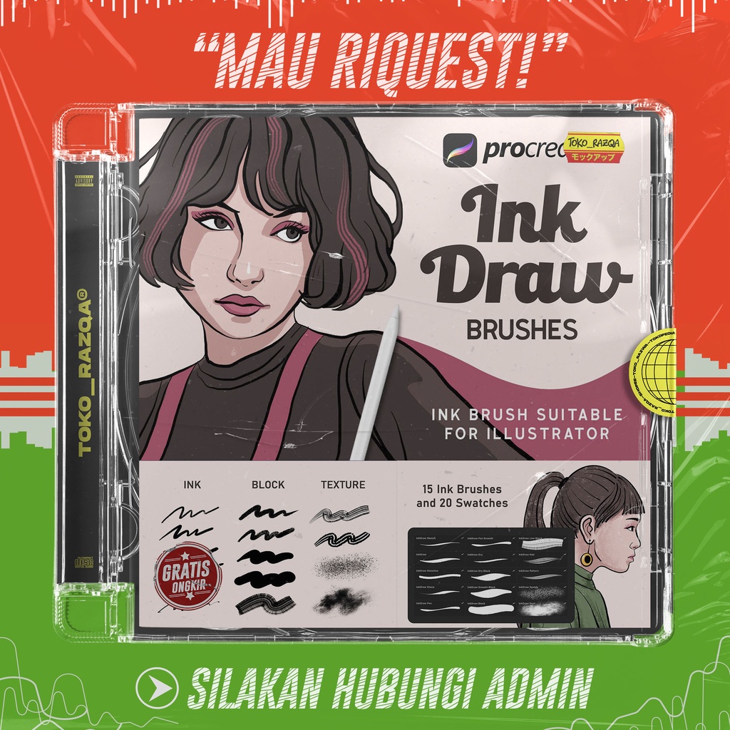 Jual InkDraw - Procrate Brushes | Shopee Indonesia