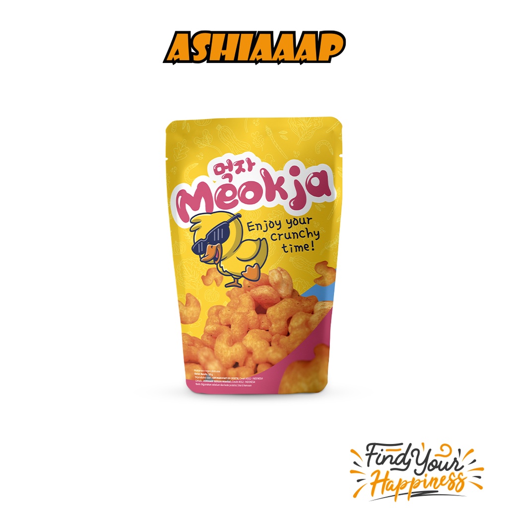 Jual Ashiaaap Meokja - Snack Ekstrudat Renyah Cemilan Pedas Gurih Rasa ...