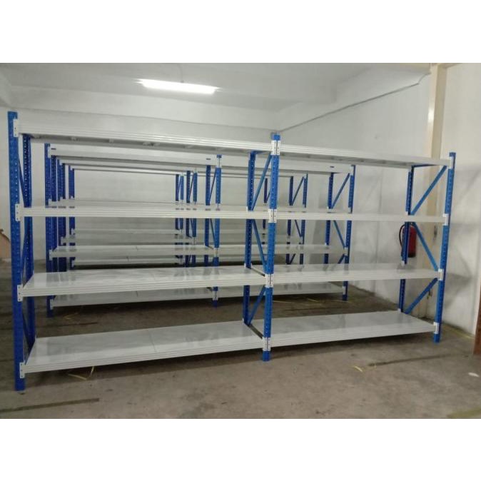 Jual Rak Gudang Penyimpanan Pabrik / Industri Light Duty Kapasitas 250 ...