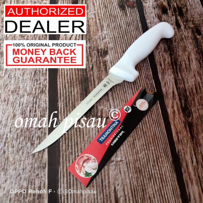 Jual Pisau fillet daging dan ikan / boning knife lurus ramping ...