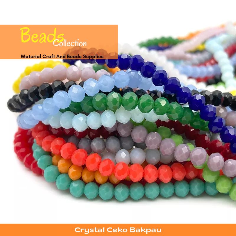 Jual Grosir Crystal Ceko Doff Bakpau 4mm 6mm 8mm Manik Manik Persegi Membuat Perhiasan Gelang ...