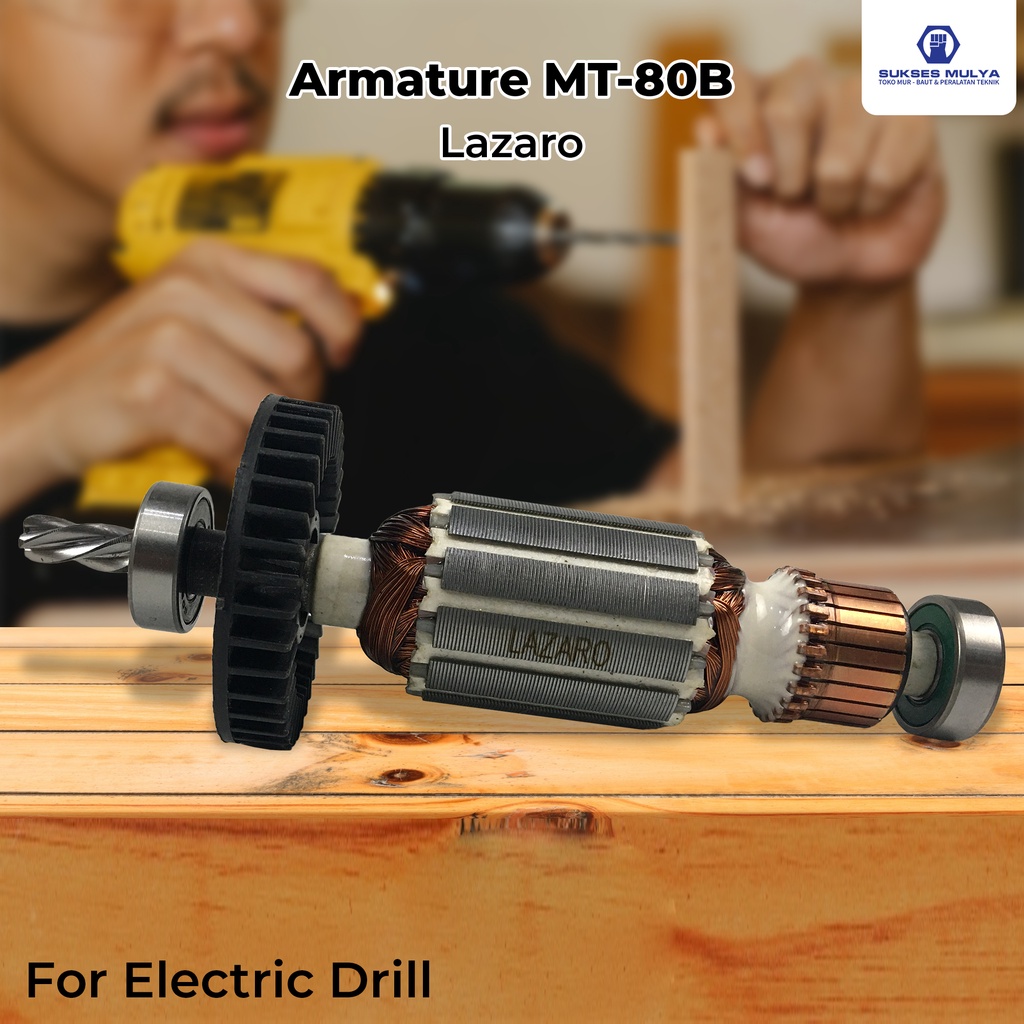 Jual Lazaro Armature Maktec MT-80B / Angker Dinamo Mesin Bor 13mm ...