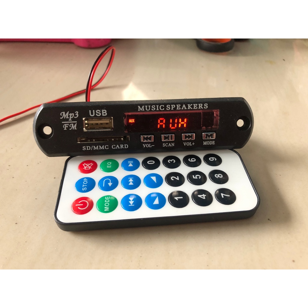 Jual MODUL MODULE MP3 PLAYER RADIO NON BLUETOOTH TAMPILAN DISPLAY LCD ...