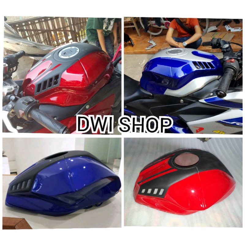 Jual kondom tangki r25 cover tangki Yamaha r25 R1M | Shopee Indonesia
