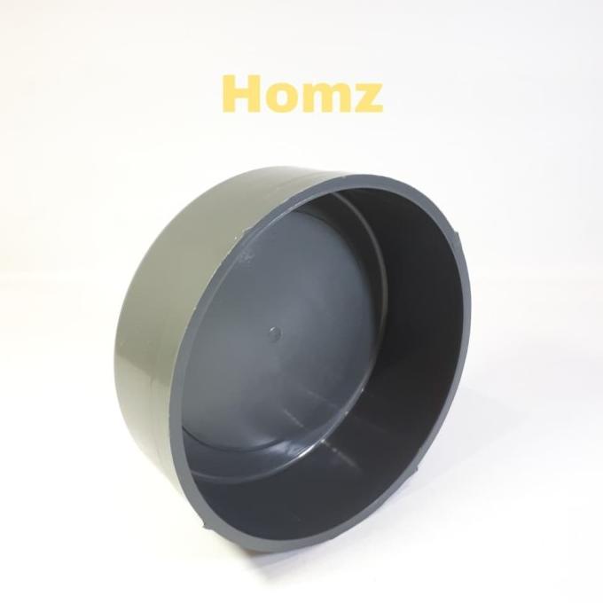 Jual Asvira Dop 4" Inch D/Cap 4 In Pvc/Tutup Pipa 4 Inchi Polos Tanpa ...