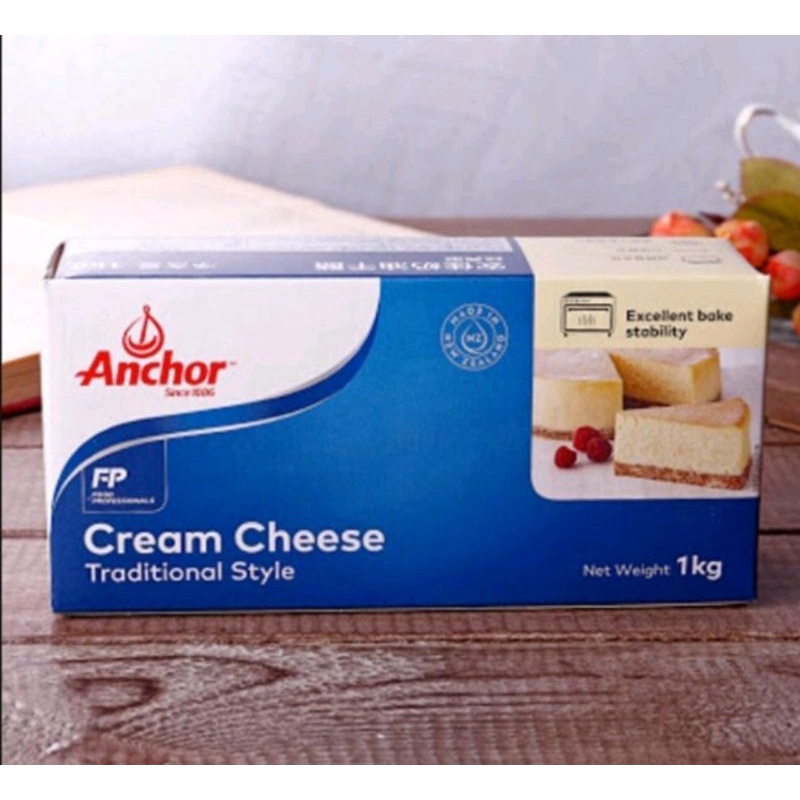 Jual Anchor Cream Cheese 1 Kg - Kemasan Original 1 Kg | Shopee Indonesia