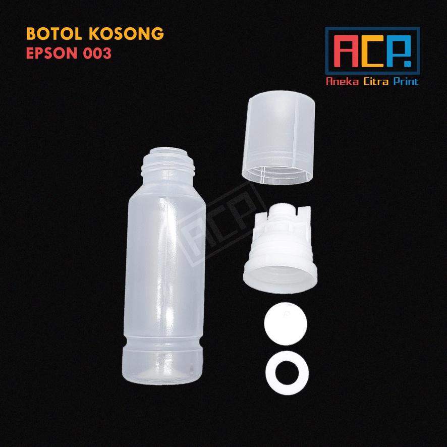Jual Botol Tinta Epson 003 Kosong - Botol Refill Kosongan - Eceran ...